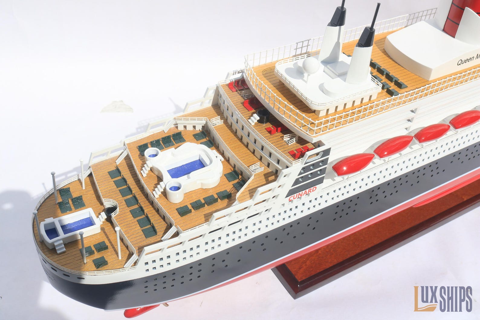 RMS Queen Mary 2 Ship Model 102cm (40") - Wooden Ship Model is for Sale ...