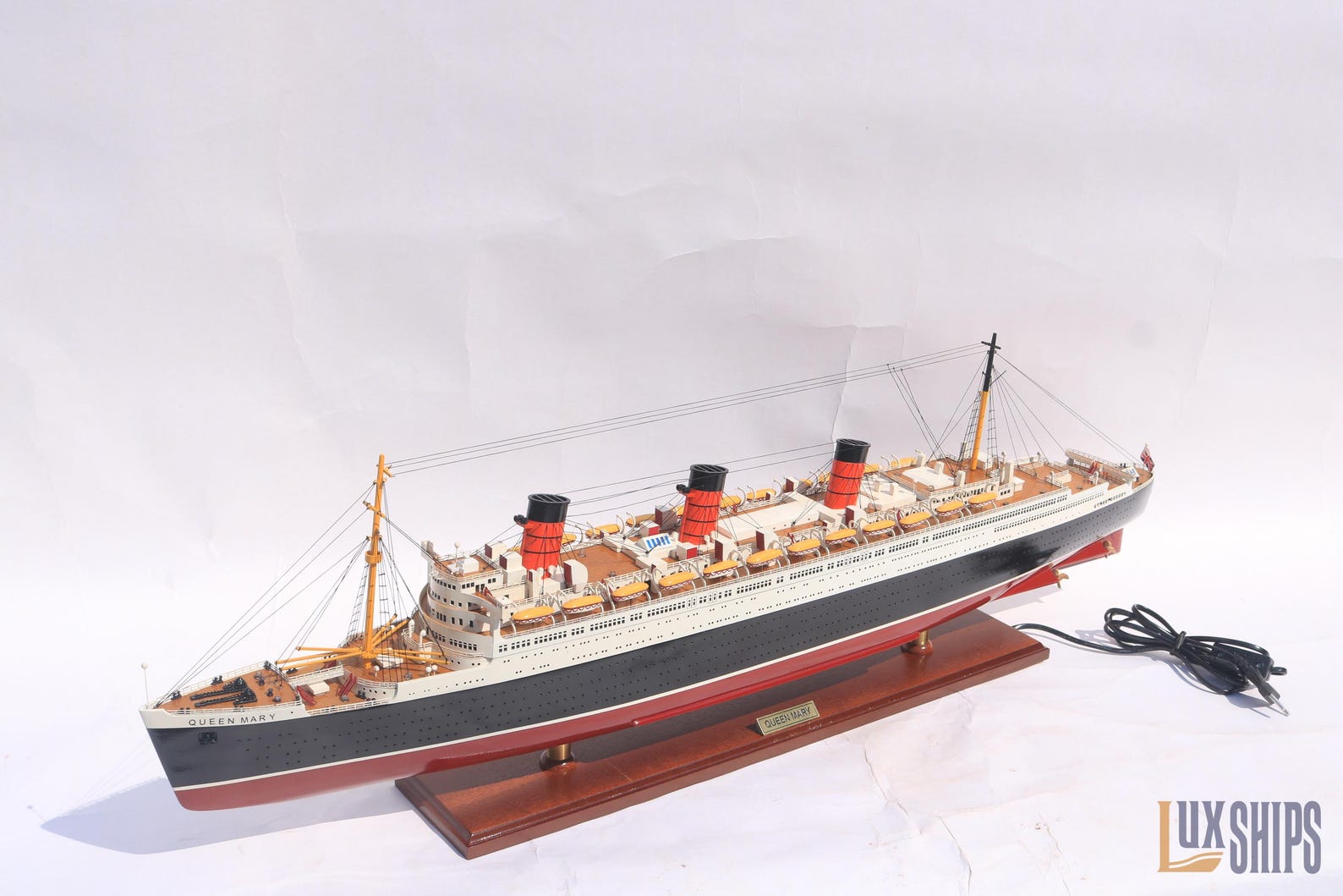QUEEN MARY Ship Model 40" (100cm) With Lights - Etsy