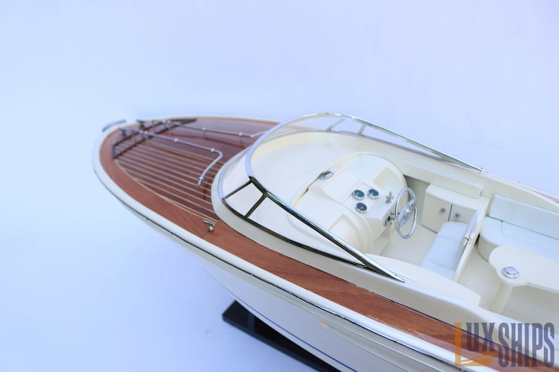 Riva Rama Ship Model 35.43 90cm White Pearl - Etsy
