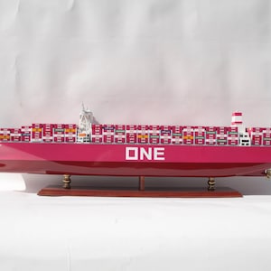 ONE Ship Model 39" - ONE Container Model Ship - Etsy