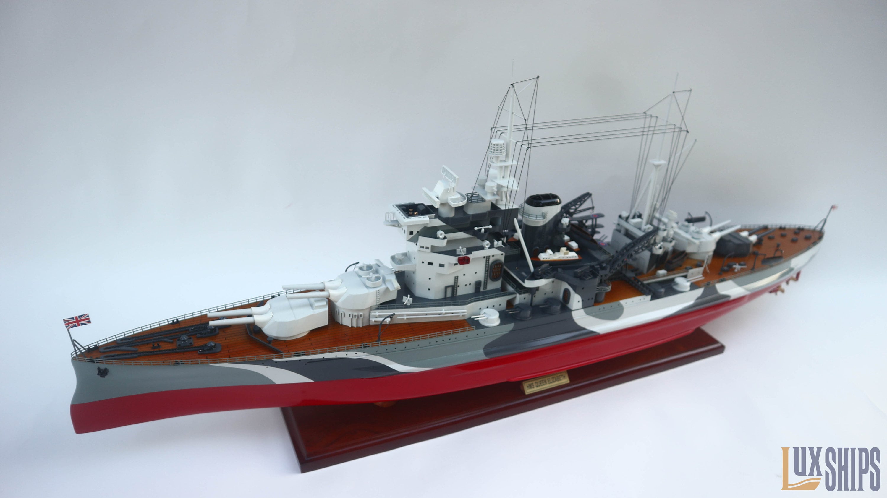 HMS Queen Elizabeth Ship Model HMS Queen Elizabeth Battleship Model - Etsy