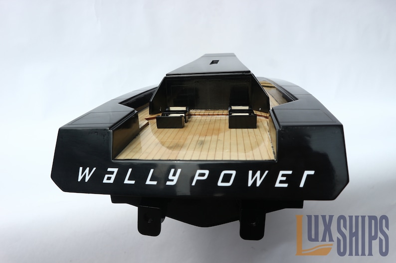 118 Wally Power Ship Model 36 118 Wally Power Wood Ship - Etsy