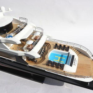ALFA NERO Yacht Model, Wooden Model Ship is for Sale - Etsy