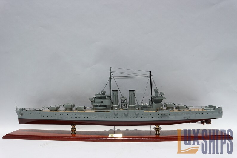 USS Phoenix Ship Model - USS Phoenix Battleship Model - Etsy