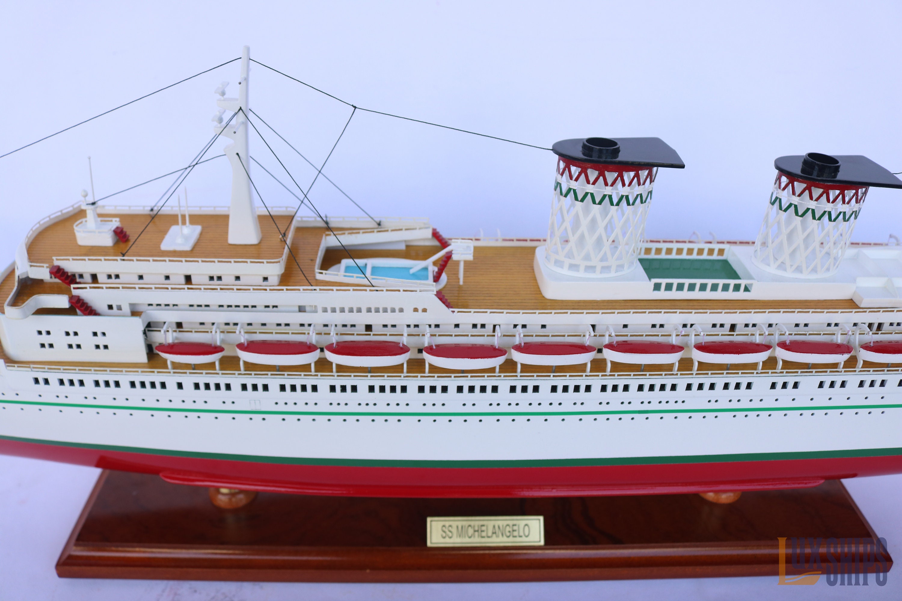 SS MICHELANGELO Model Ship - Etsy