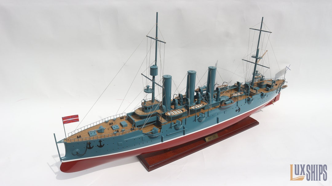 Cruiser Aurora Ship Model - Abpopa Battleship Model - Etsy