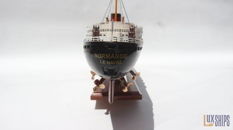 SS Normandie Ship Model 40" - SS Normandie Model Ship - Etsy