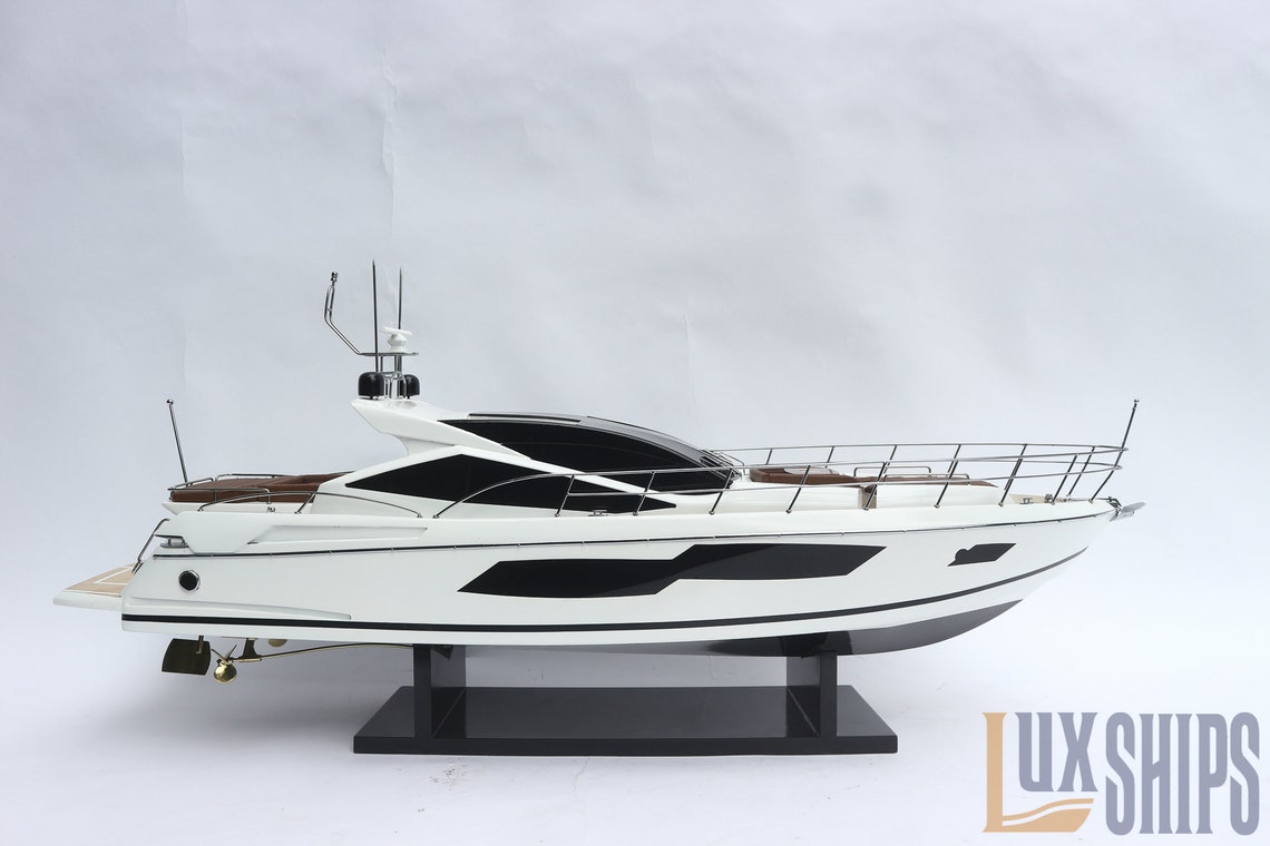 Sunseeker Predator 80 Ship Model Sunseeker Predator 80 Yacht - Etsy