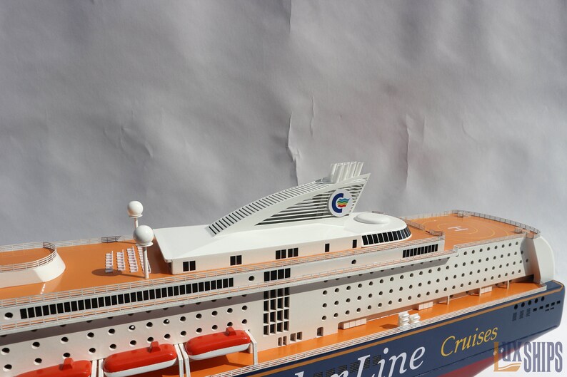 MS Color Magic Ship Model MS Color Magic Cruise Model Ship - Etsy