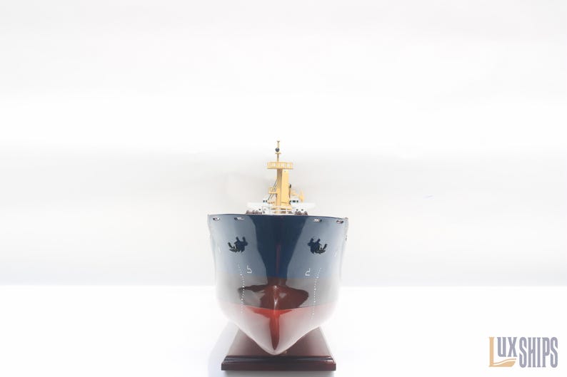 Large Jera Bangkok Wooden Ship Model – 102cm Cargo Freighter ...