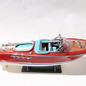 Super Riva Aquarama Ship Model Size 40cm - Etsy