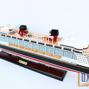Disney Dream Ship Model - Disney Dream Wood Ship Model - Etsy