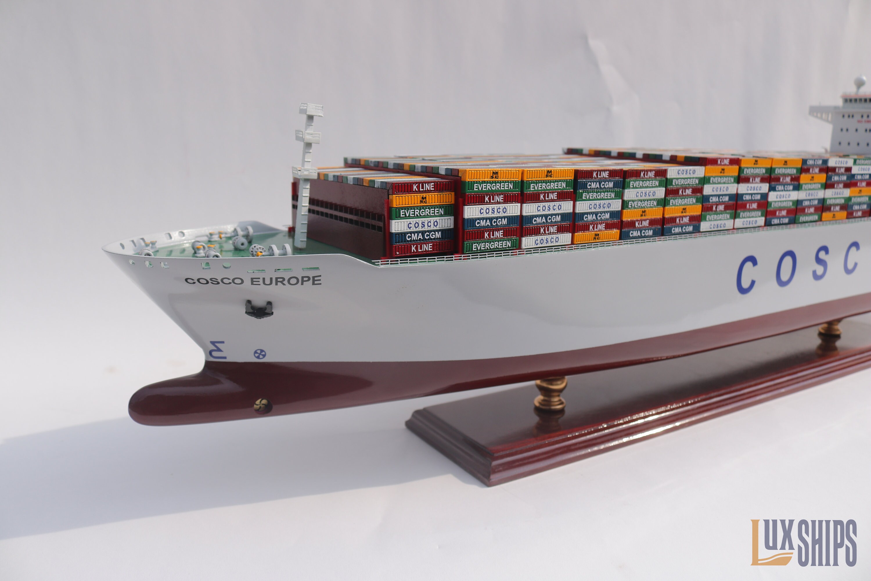 COSCO EUROPE Container Ship Model 39" - Cosco Model Ship ...