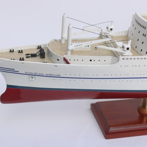 SS Guglielmo Marconi Model Ship - Etsy