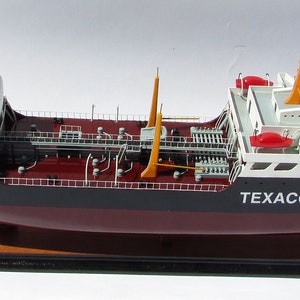 TEXACO OSLO Model Ship - Etsy
