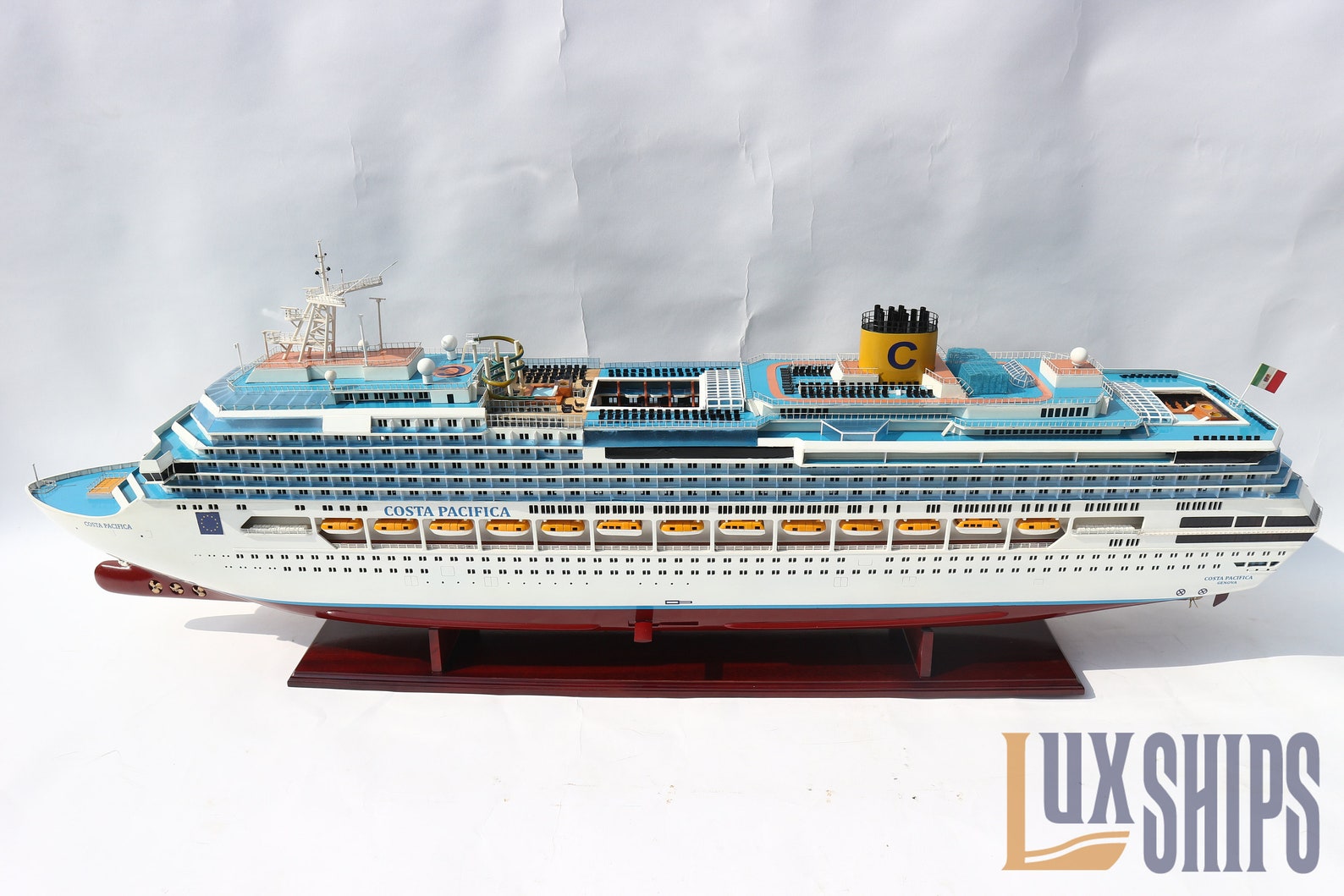 Costa Pacifica Ship Model Costa Pacifica Model Ship - Etsy