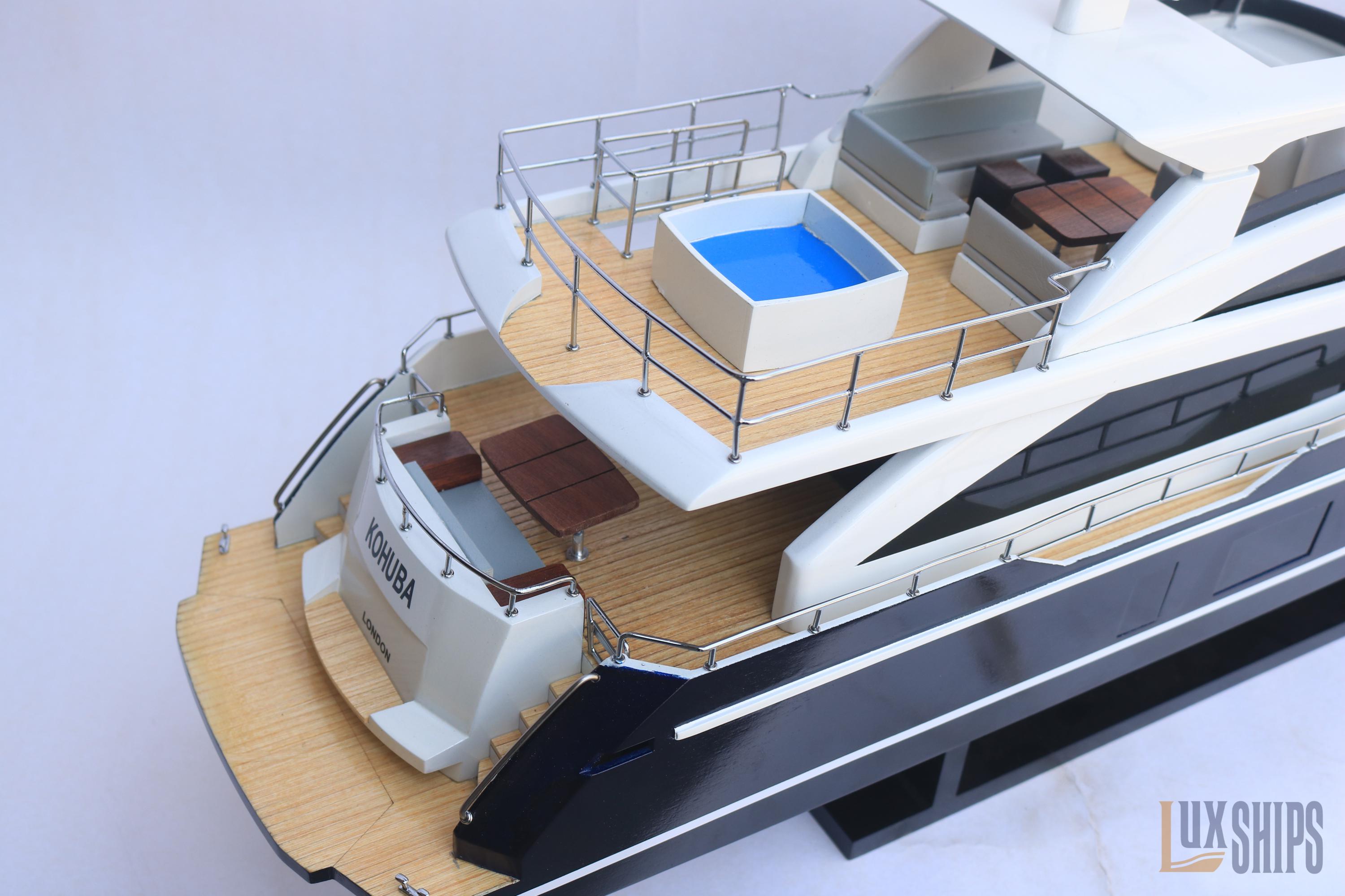 PRINCESS Superyachts 30M Model Yacht, Wooden Ship Model is for Sale ...