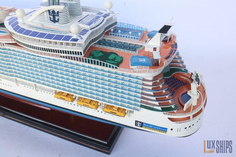 MS Oasis of the Seas Ship Model, Royal Caribbean Model Ship - Etsy