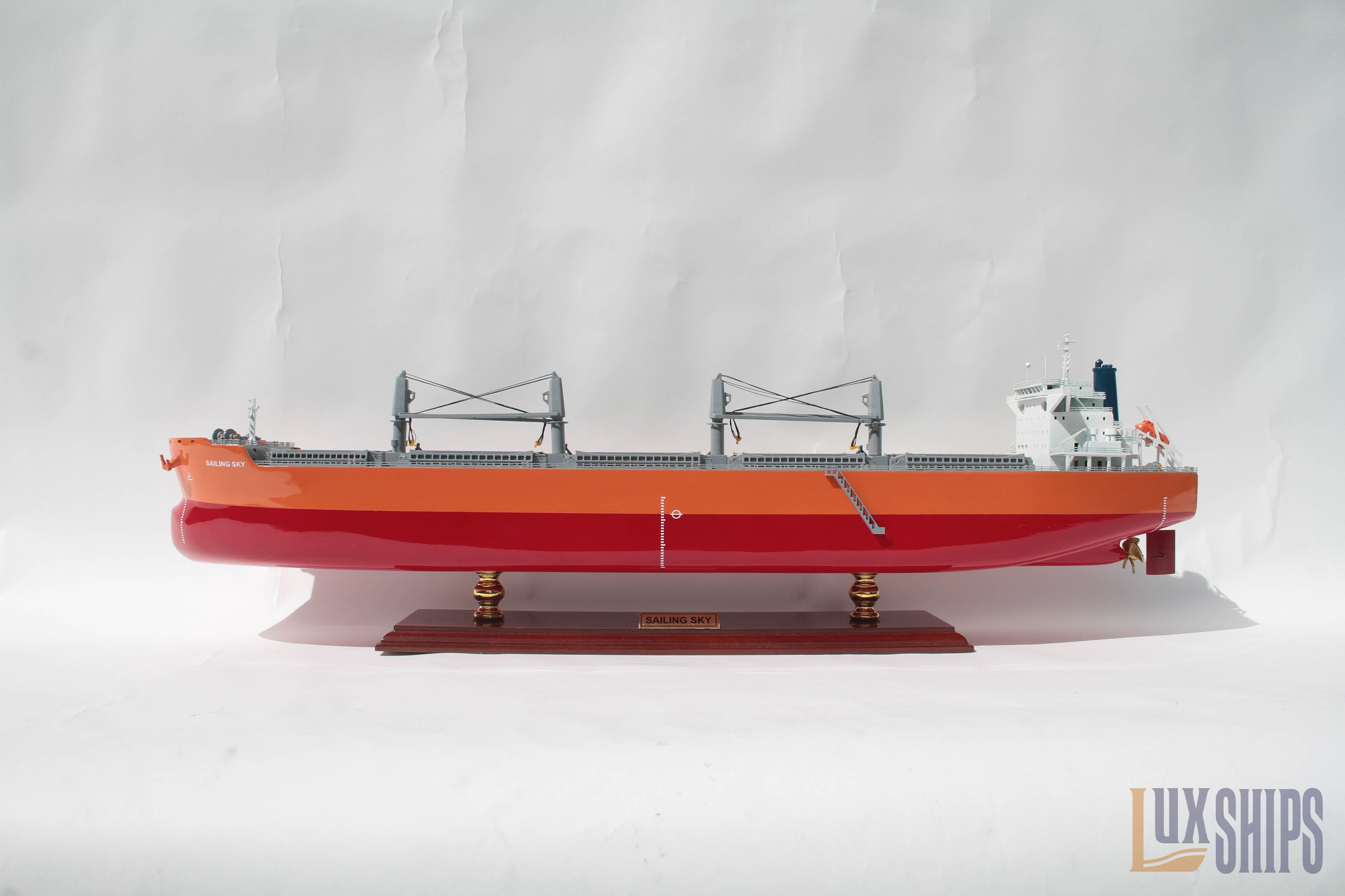 Sailing Sky Bulk Carrier Ship Model Sailing Sky Cargo Ship Model - Etsy