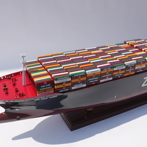 ZIM New York Container Ship Model ZIM Model Ship Personalization Your ...