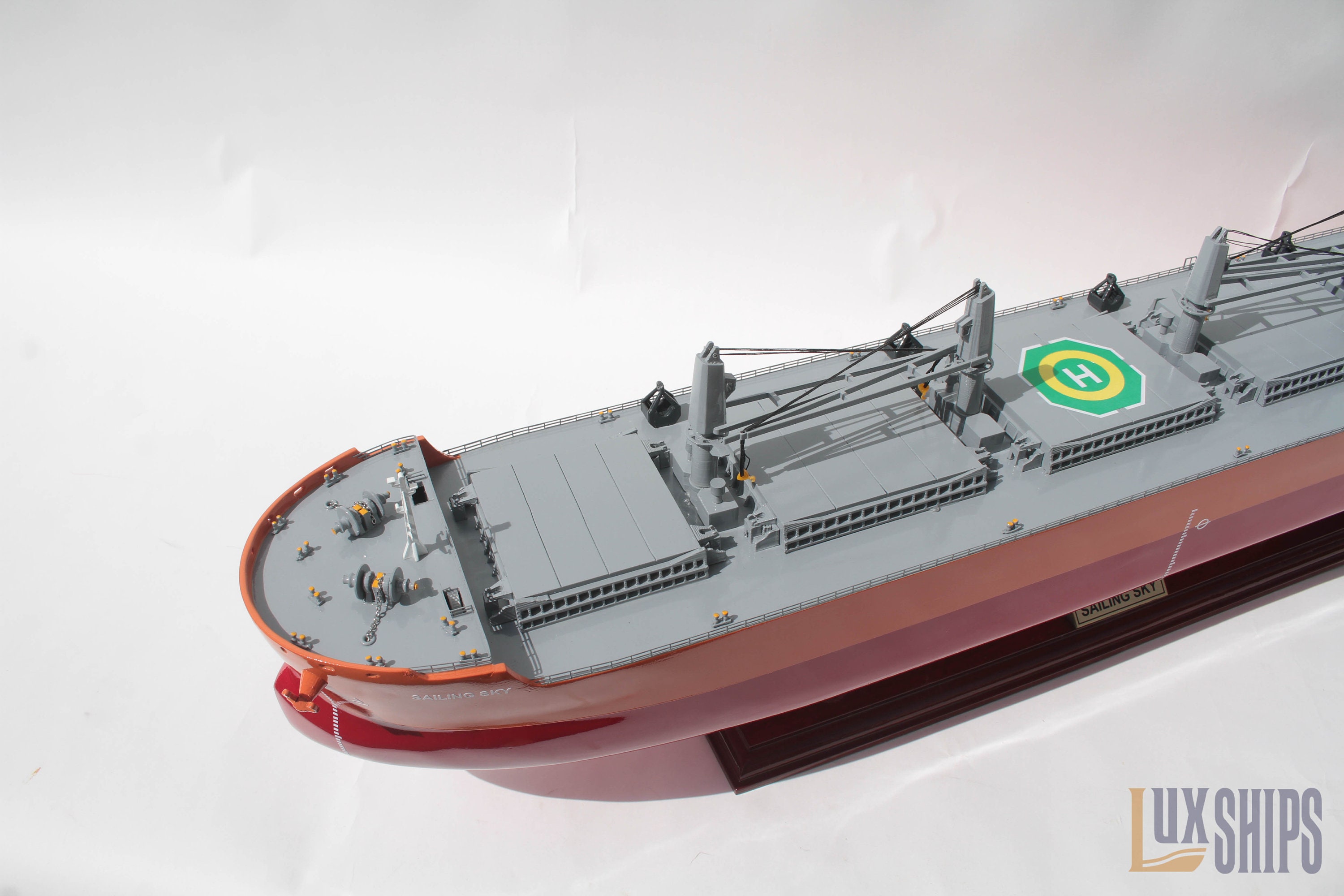 Sailing Sky Bulk Carrier Ship Model Sailing Sky Cargo Ship Model - Etsy