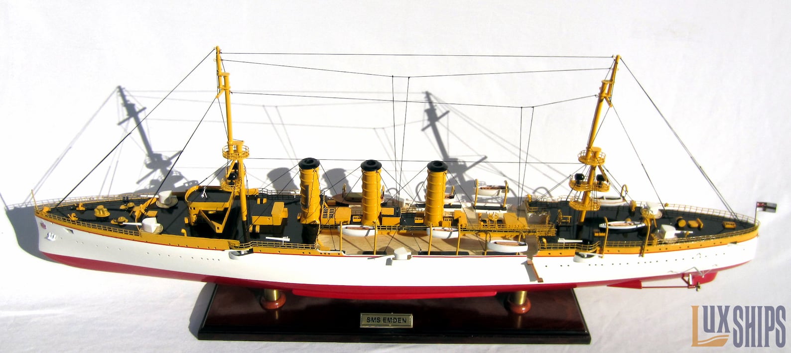 SMS Emden Ship Model SMS Emden Model Ship - Etsy