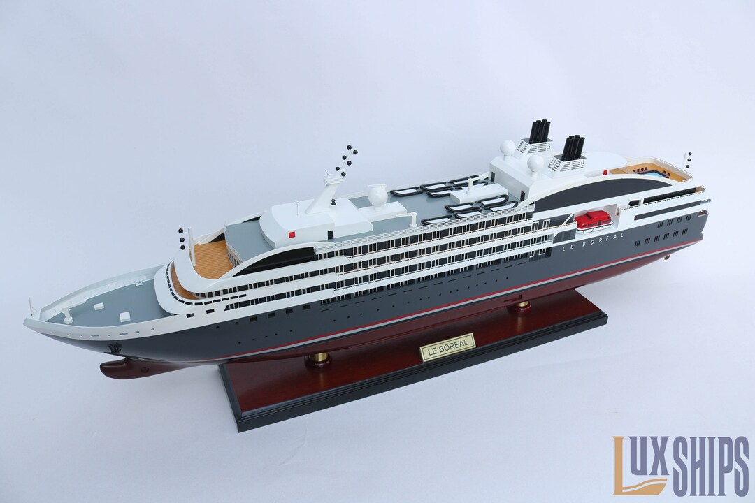 Le Boreal Ship Model - Le Boreal Model Ship - Etsy