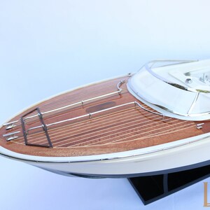 Riva Rama Ship Model 35.43" (90cm) - Platinum - Etsy