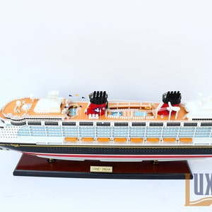 Disney Dream Ship Model - Disney Dream Wood Ship Model - Etsy