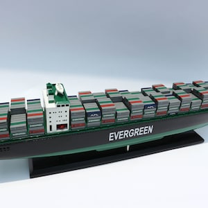 Evergreen Ship Model 70cm Evergreen Model Ship | Etsy