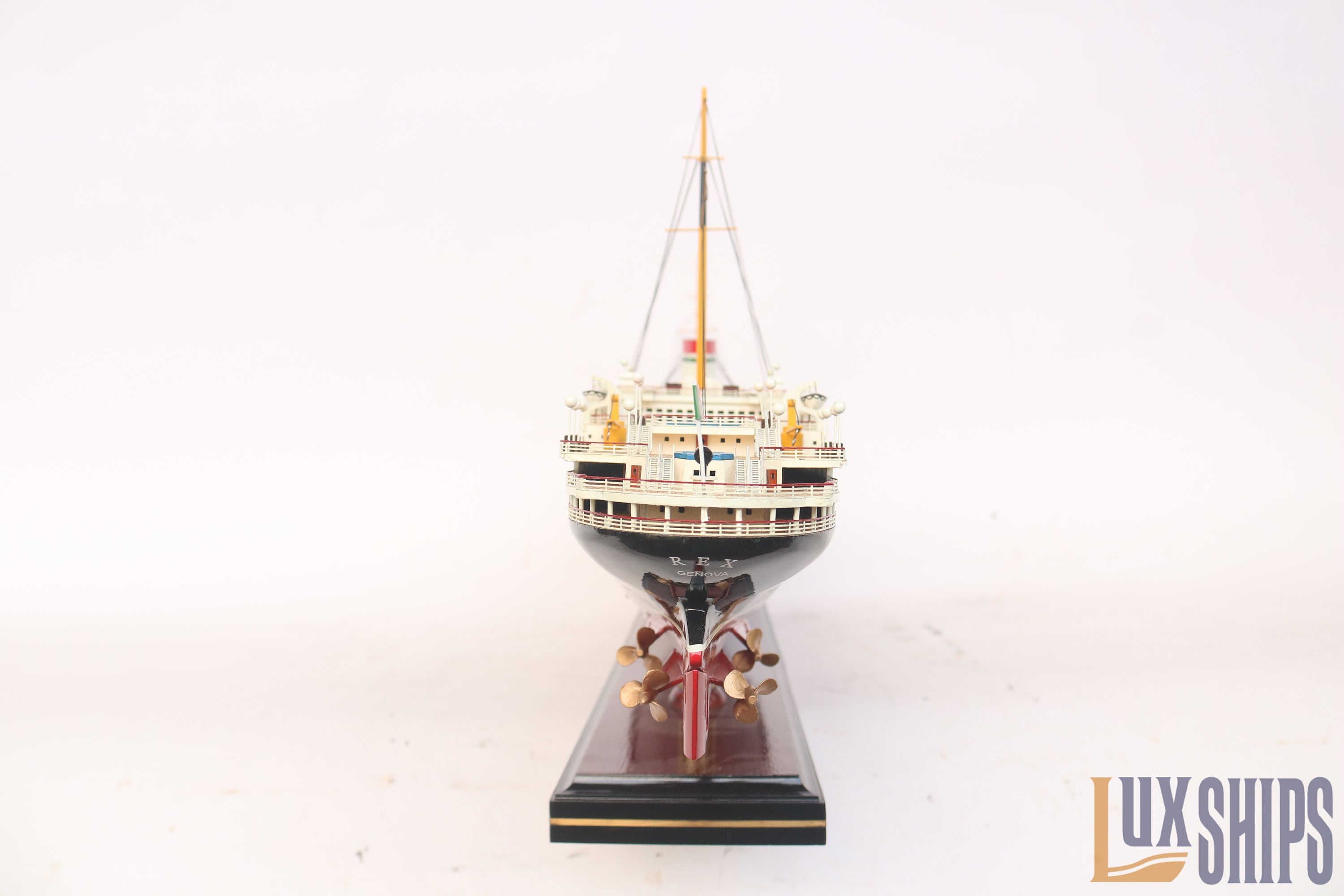 SS REX Model Ship Wooden Ship Model - Etsy
