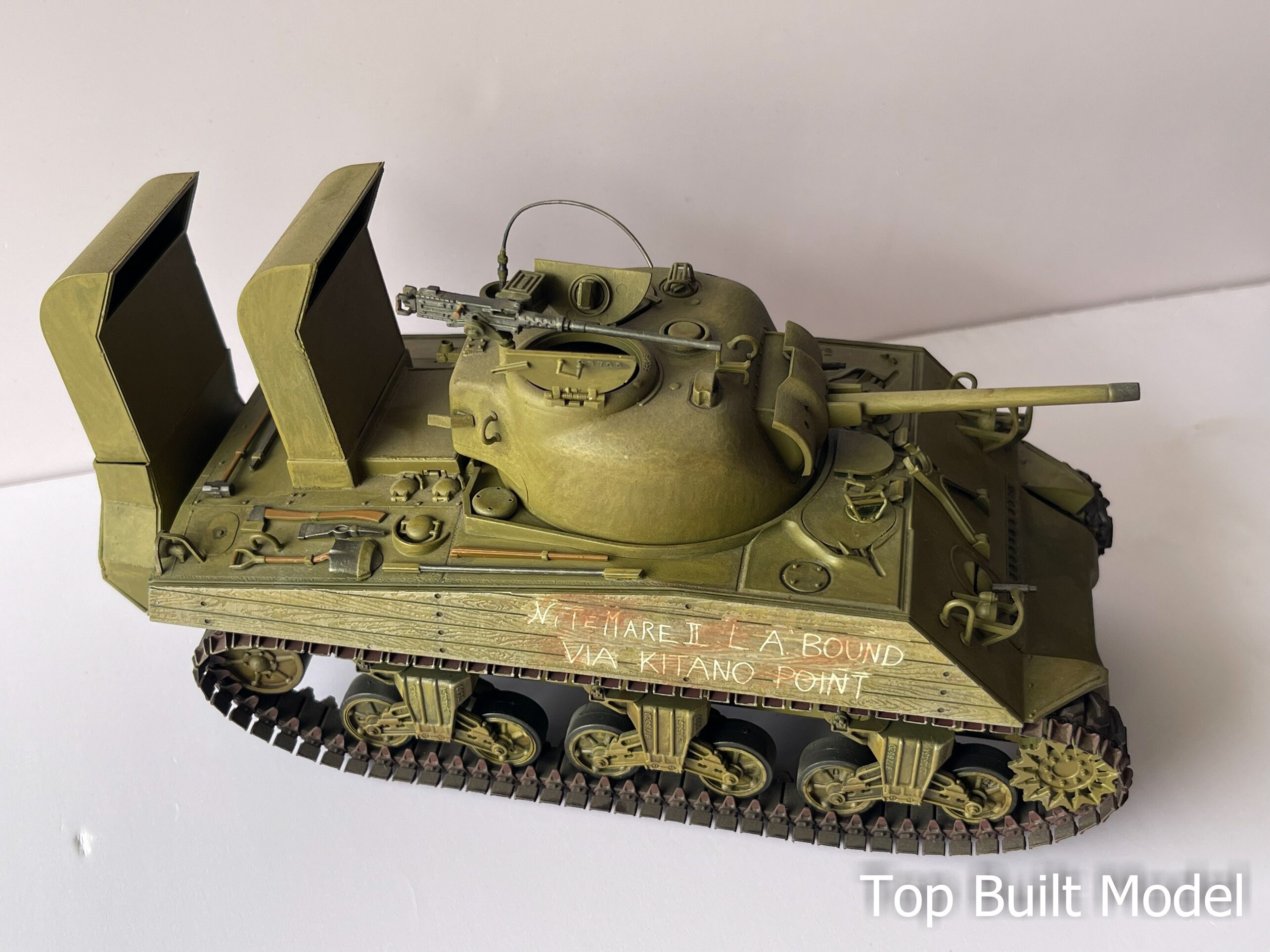 Complete 1/35 M4 Sherman D-day Tank - Etsy