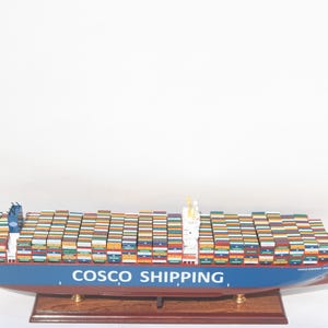 COSCO SHIPPING Container Ship Model 72cm - Personalization Your Name - Etsy