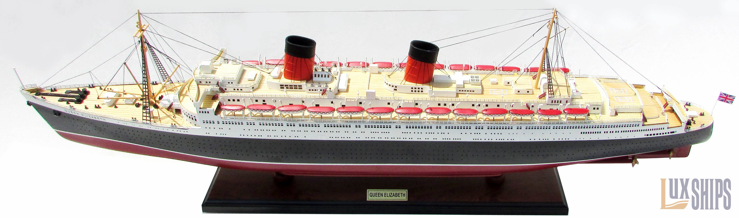 RMS Queen Elizabeth Ship Model RMS Queen Elizabeth Model Ship - Etsy