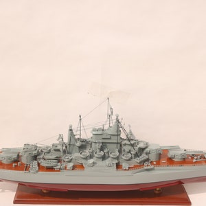 USS CALIFORNIA BB-44 Model Ship, Wooden Ship Model is for Sale - Etsy