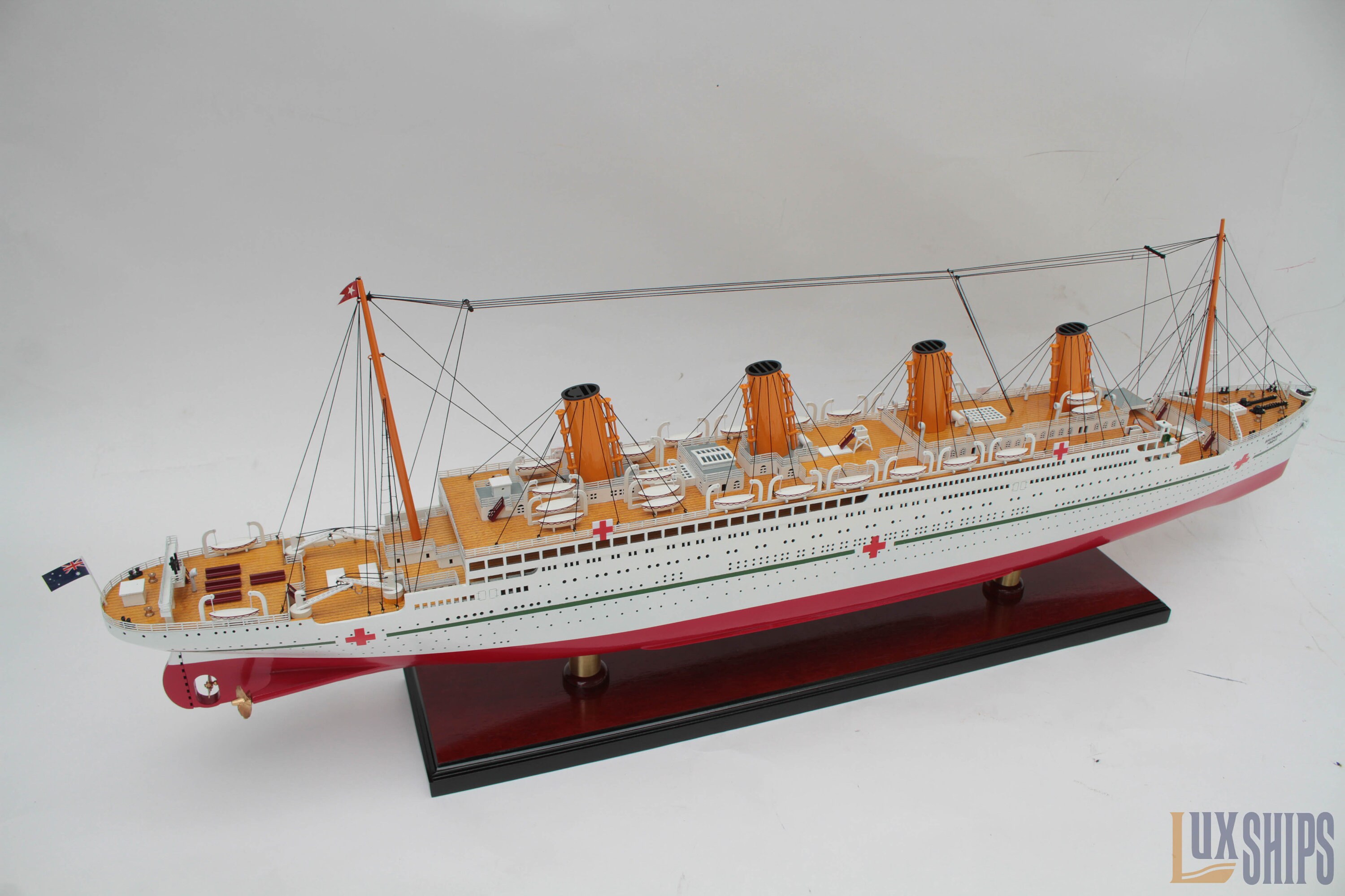 Model Britannic Hospital Ship