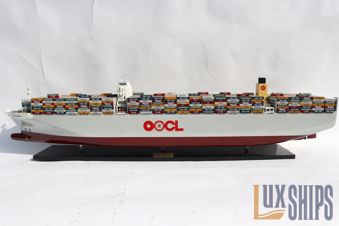 OOCL Container Ship Model 39 OOCL Germany Model Ship | Etsy