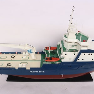 ZODIAK II Model Ship, Wooden Ship Model for Sale - Etsy