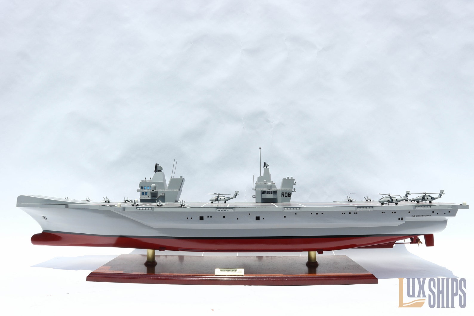 HMS Queen Elizabeth Aircraft Model Ship HMS Queen Elizabeth - Etsy