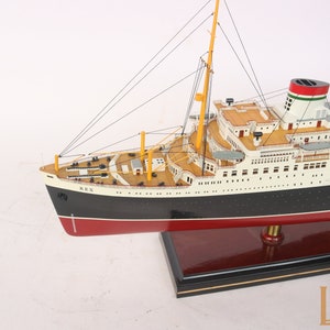 SS REX Model Ship, Wooden Ship Model - Etsy
