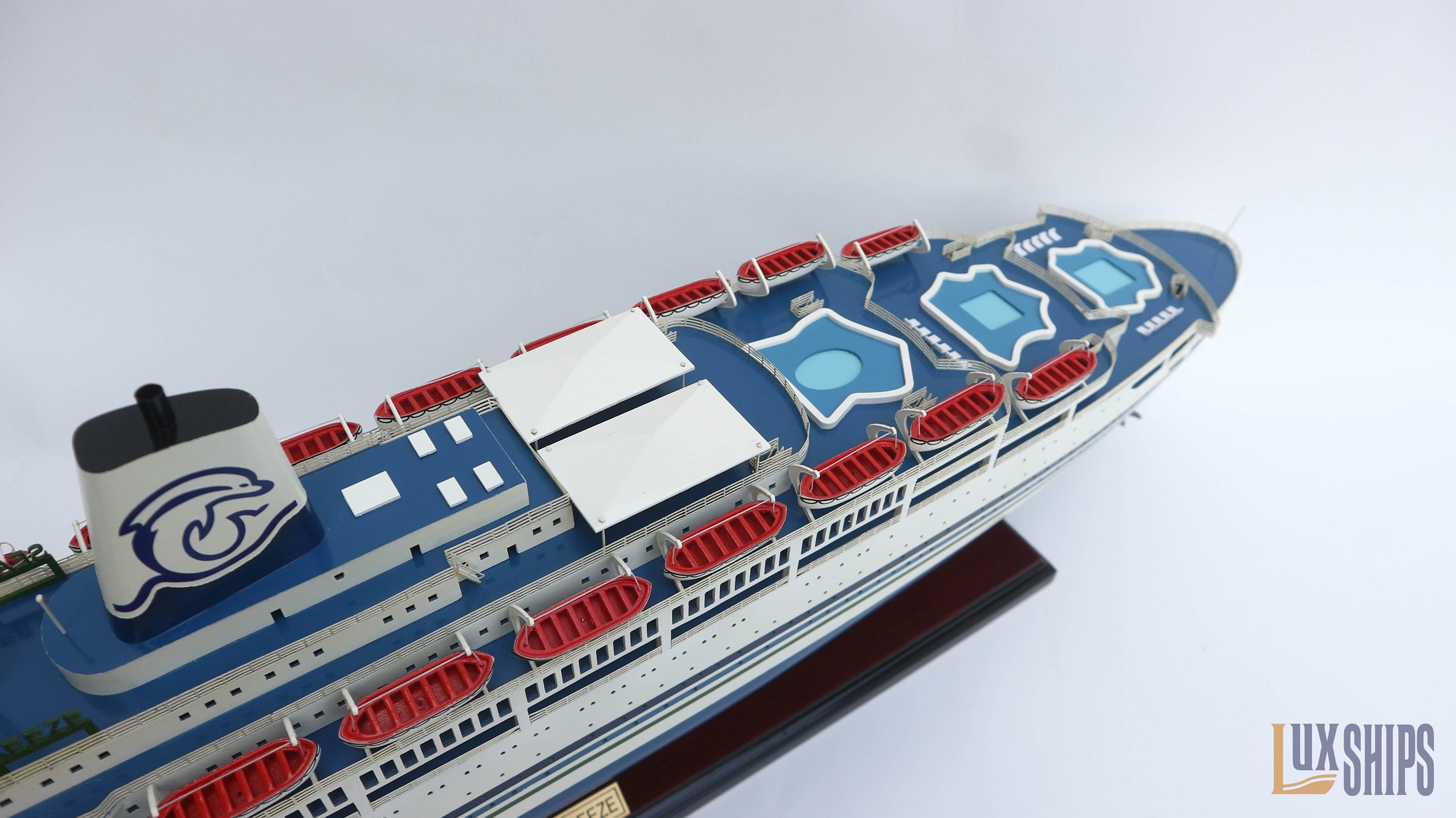 SS Sea Breeze Ship Model - SS Seabreeze Model Ship - Etsy