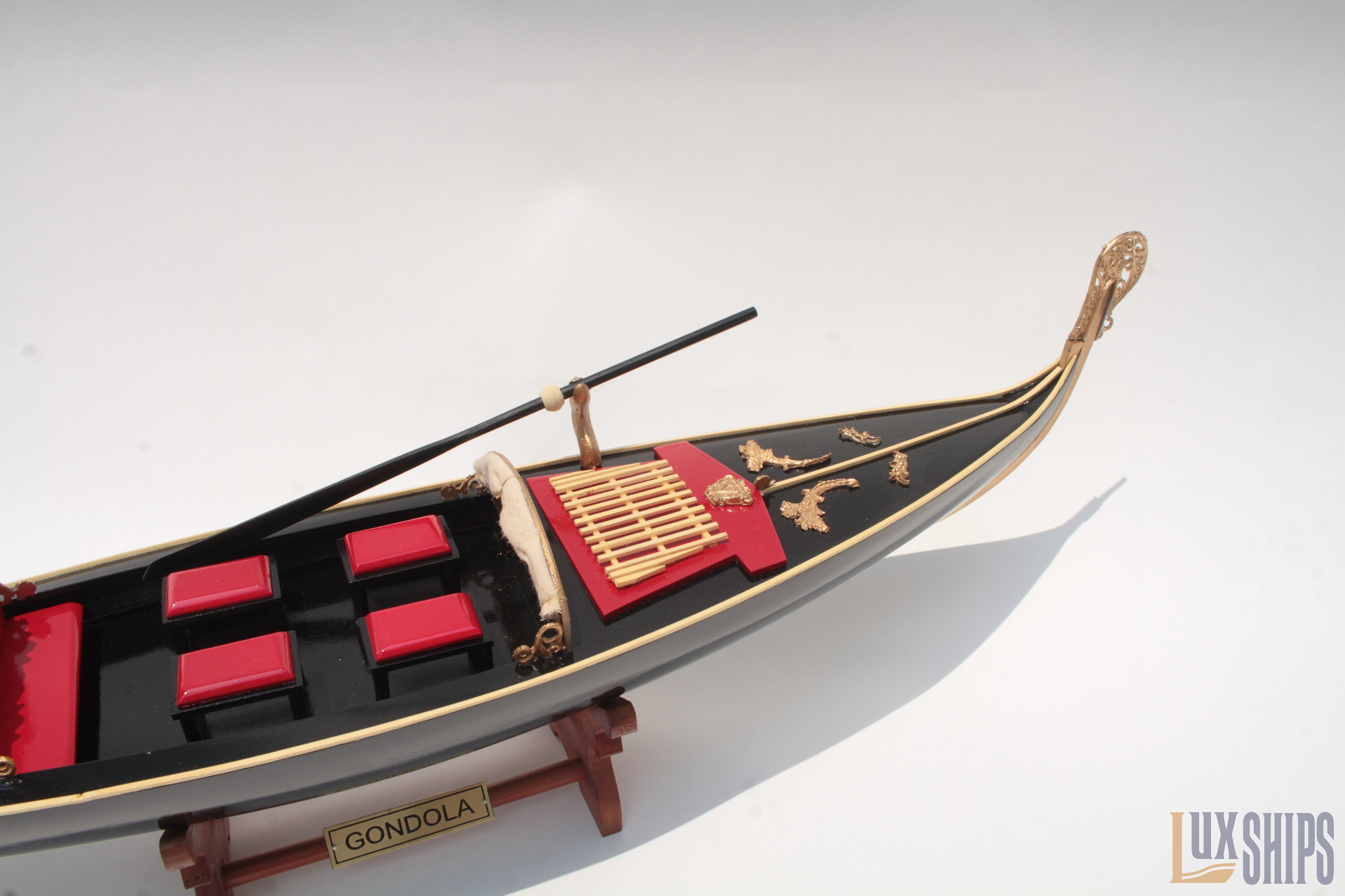 Gondola Wooden Ship Model Gondola Model Ships Gondola - Etsy