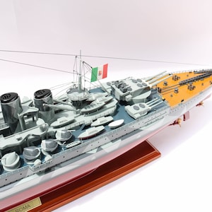 ROMA Ship Model - ROMA Battleship Model - Etsy
