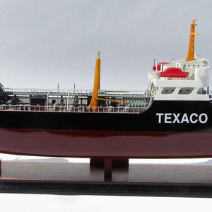 TEXACO OSLO Model Ship - Etsy