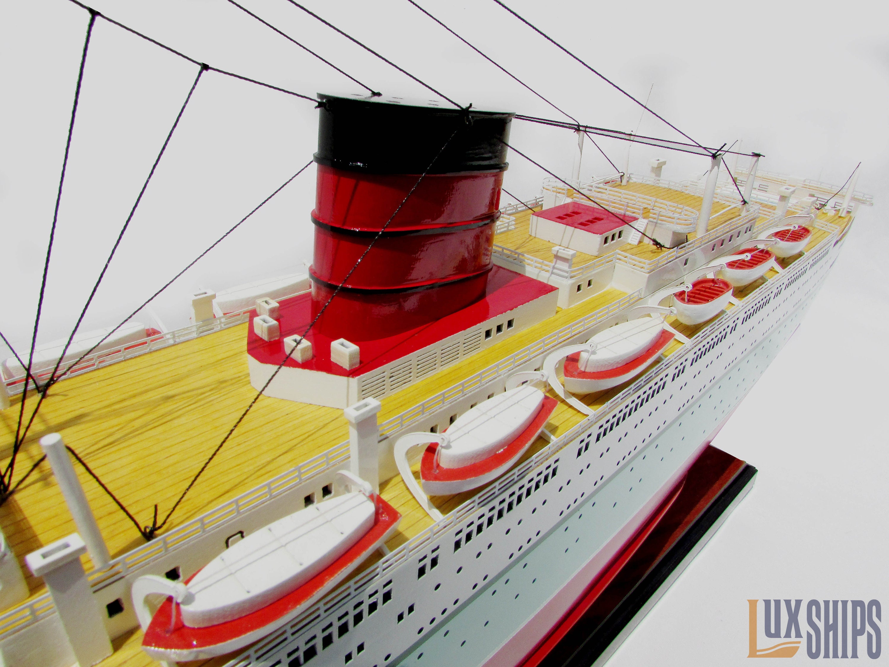 RMS Caronia Ship Model RMS Caronia Wood Ship Model - Etsy