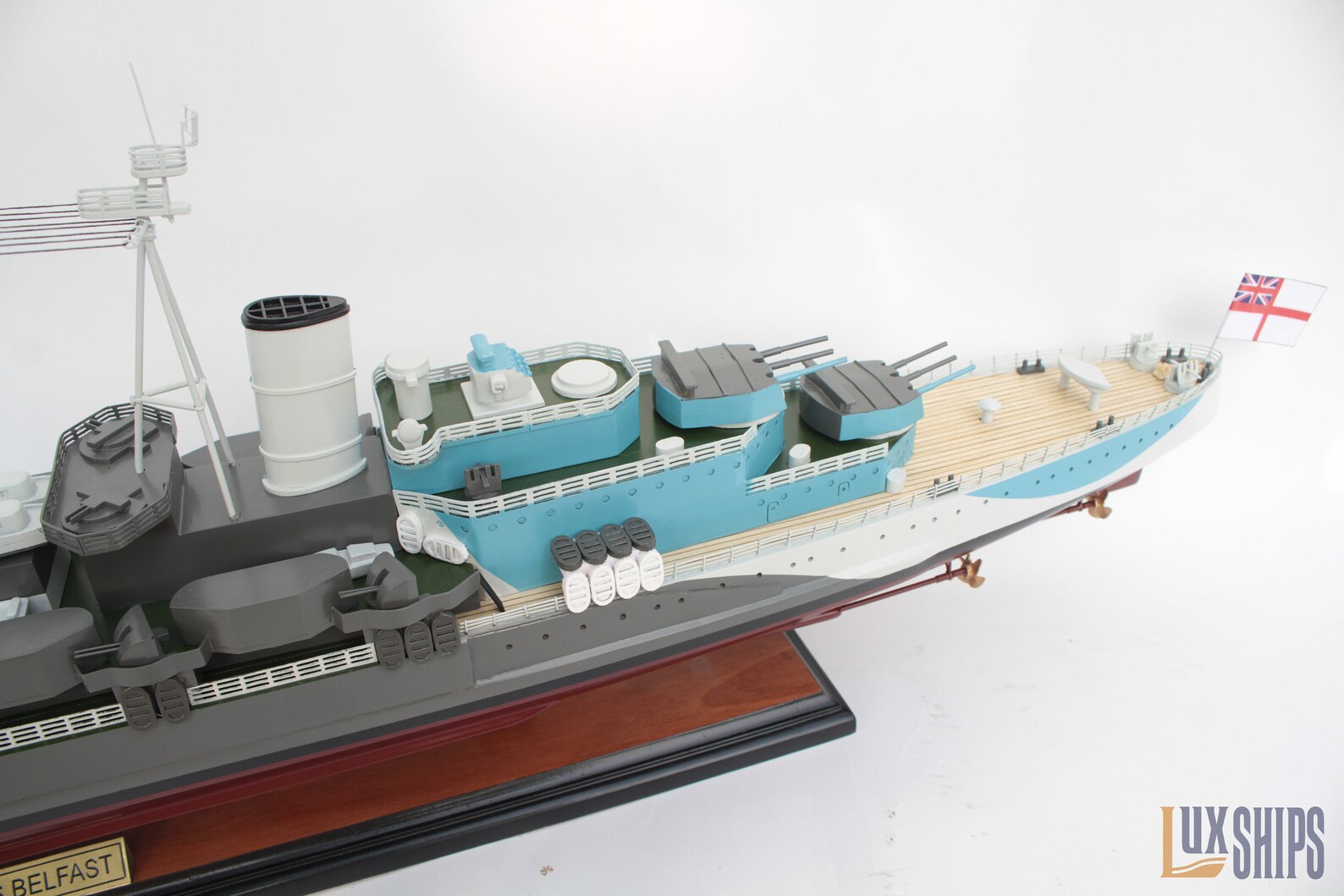 HMS Belfast Ship Model HMS Belfast Battleship - Etsy