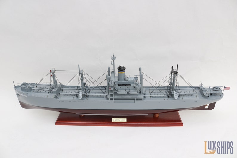 SS American Victory Ship Model - SS American Victory Battleship Model ...