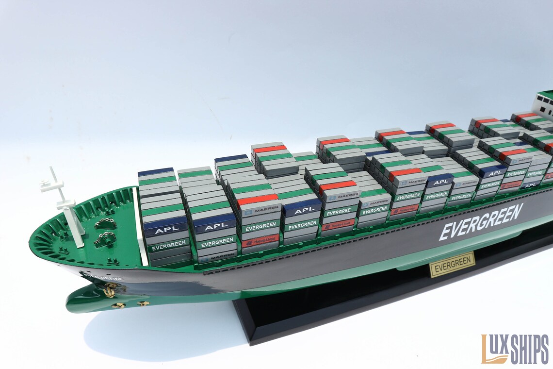 Evergreen Ship Model 70cm Evergreen Model Ship | Etsy