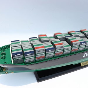 Evergreen Ship Model 70cm Evergreen Model Ship | Etsy