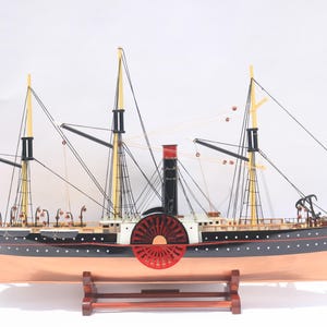 SS Central America Model Ship, Wooden Ship Model is for Sale - Etsy